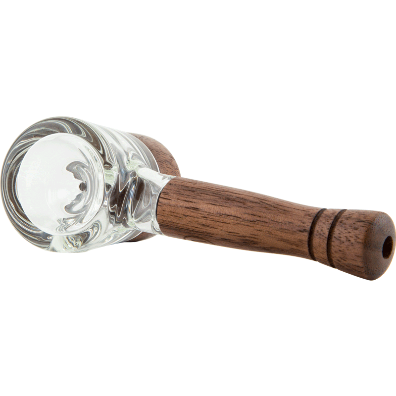 Marley Natural Spoon Pipe Glass & Walnut On Sale!! $49.99 SALES TAX ...